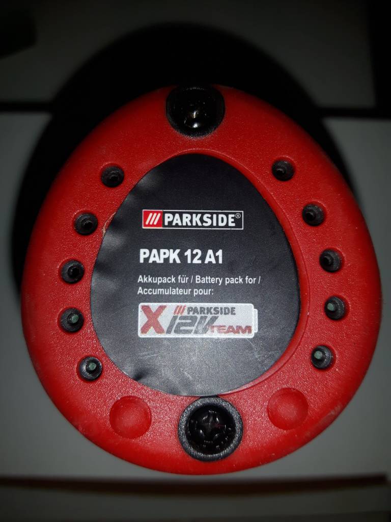 PAPK 12 A2 батерия 12V PARKSIDE 2Ah Парксайд Лидл - ЗигиФлай Parkside ...